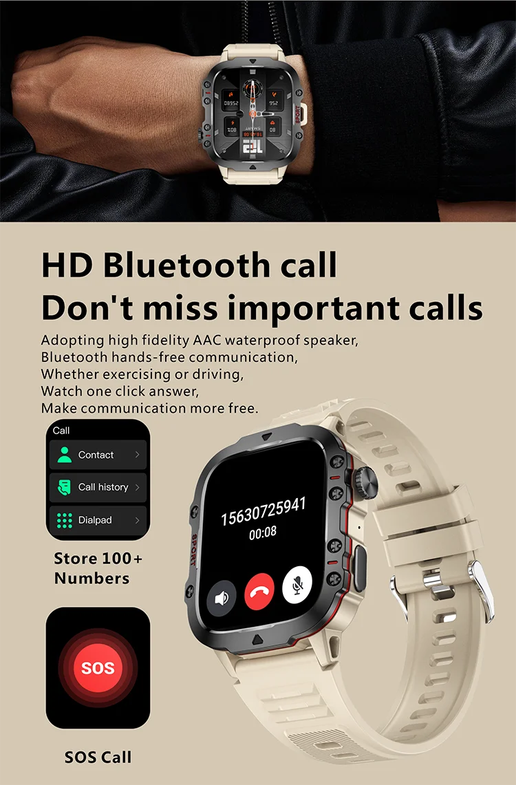 2024 Smartwatch QX11 - Fitness Tracker with 5-10 Days Battery