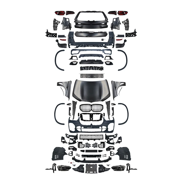 Upgrade To G05 M-tech Bodykit Body Kit For Bmw X5 E70 2008-2013 Grille ...