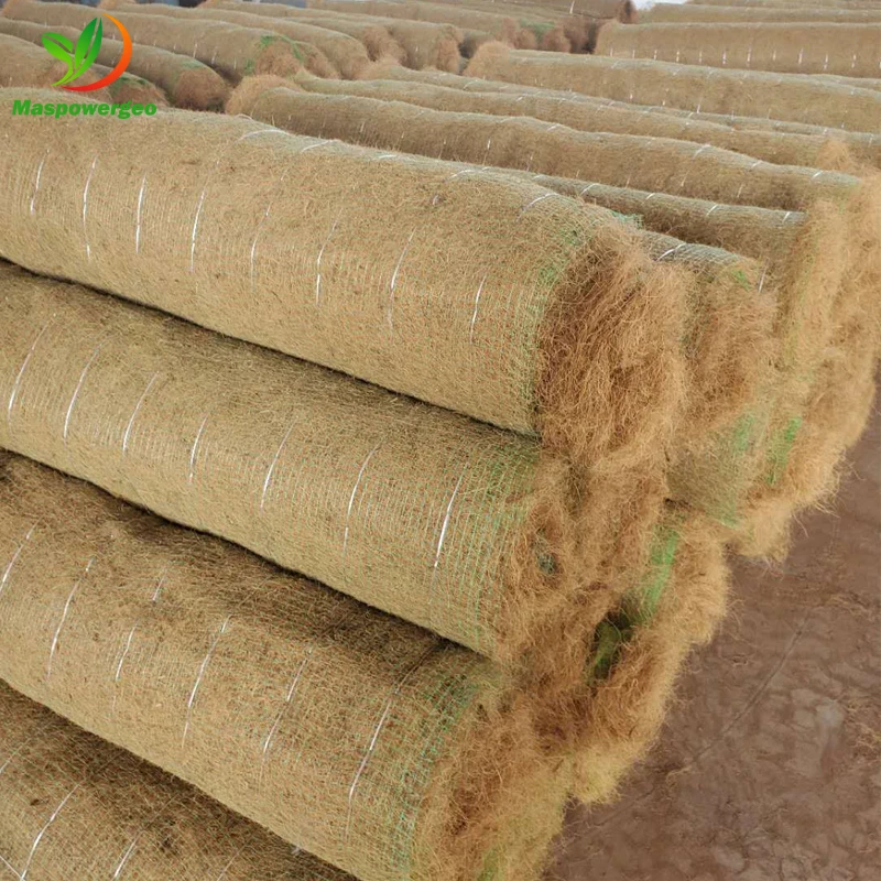 300g 350g Coconut Coir Matting for Erosion Control & Slope Protection
