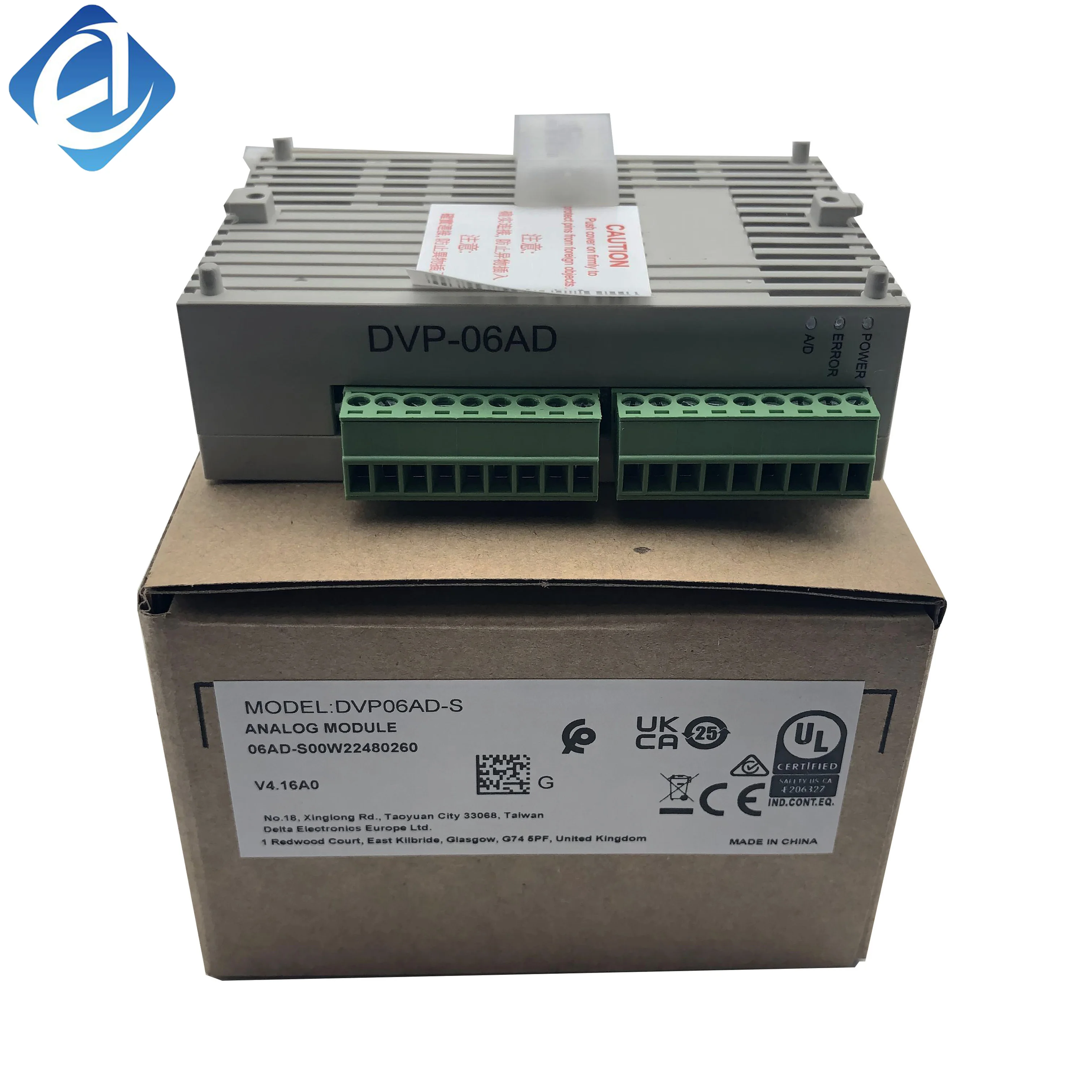 New Original Dvp06ad-s Dvp06ads Analog Module Stock In Warehouse - Buy ...