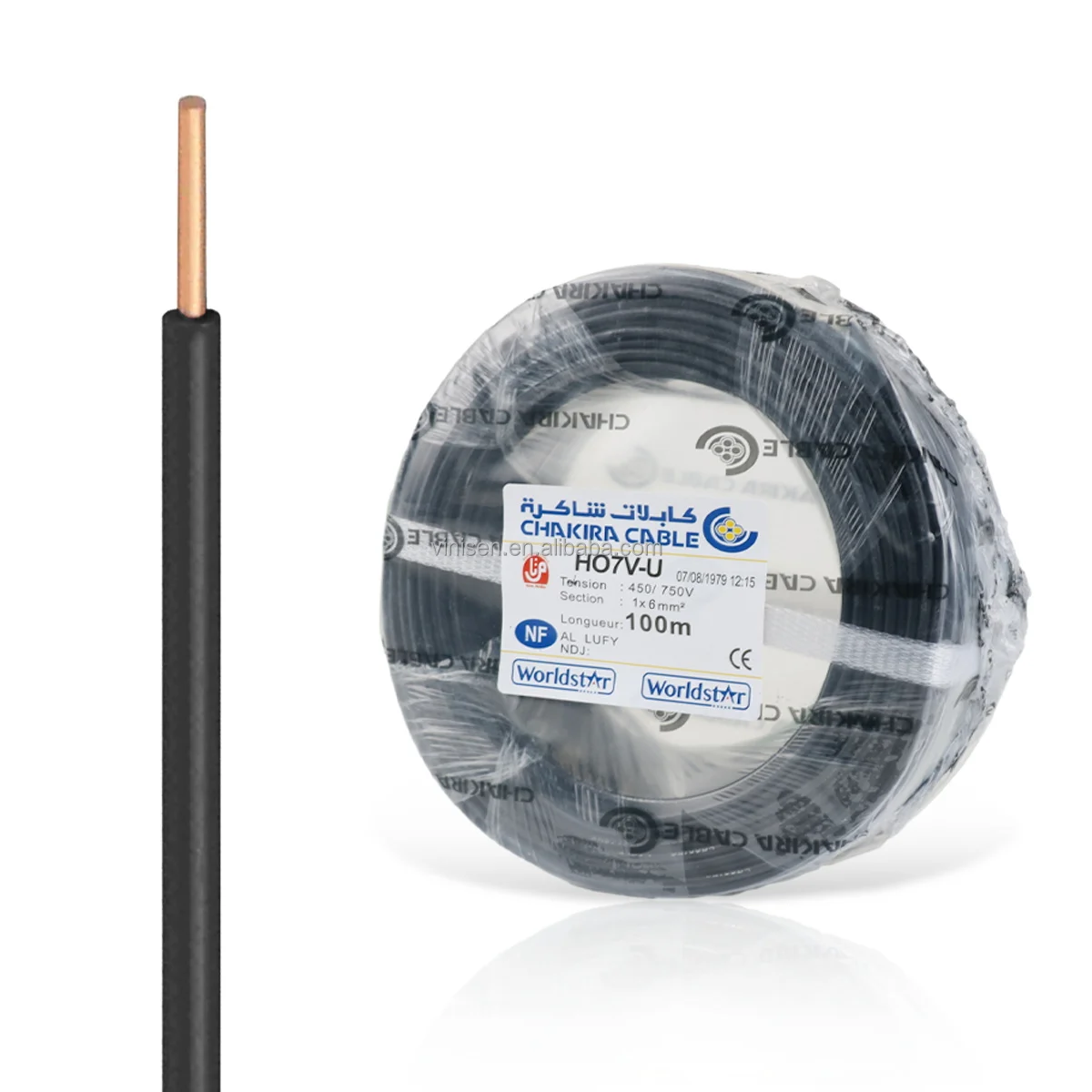 Chakira Cable Bv 6mm Square,Electric Cable Insulated Copper Wire ...