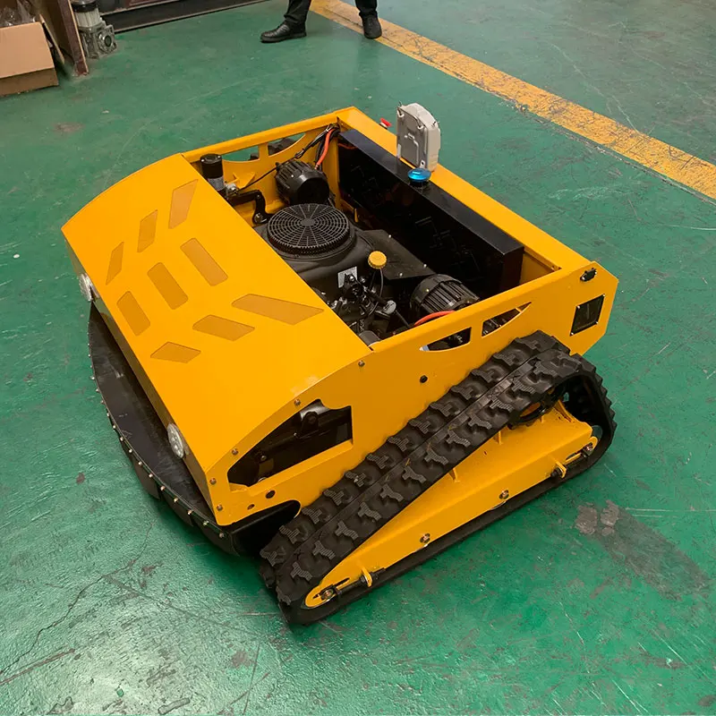 Electric Crawler Bush Cutter AI Robot Lawn Mower for Home Use