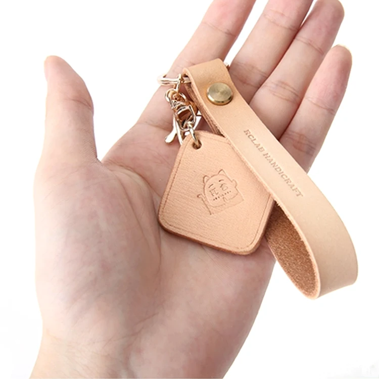 Unique Key Rings - Customizable PU Leather Keychains