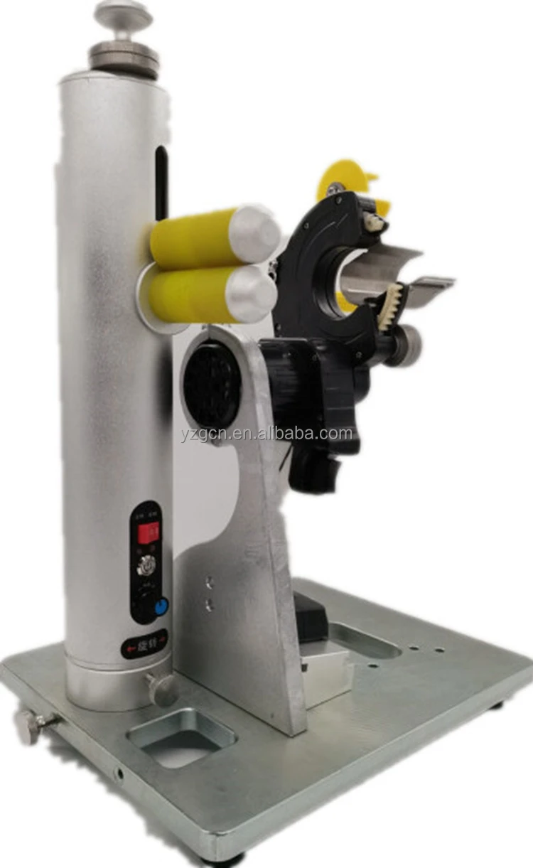 Yzg-lc02qy Semi-automatic Wire Spot Taping Machine/tape Bundle Machine ...