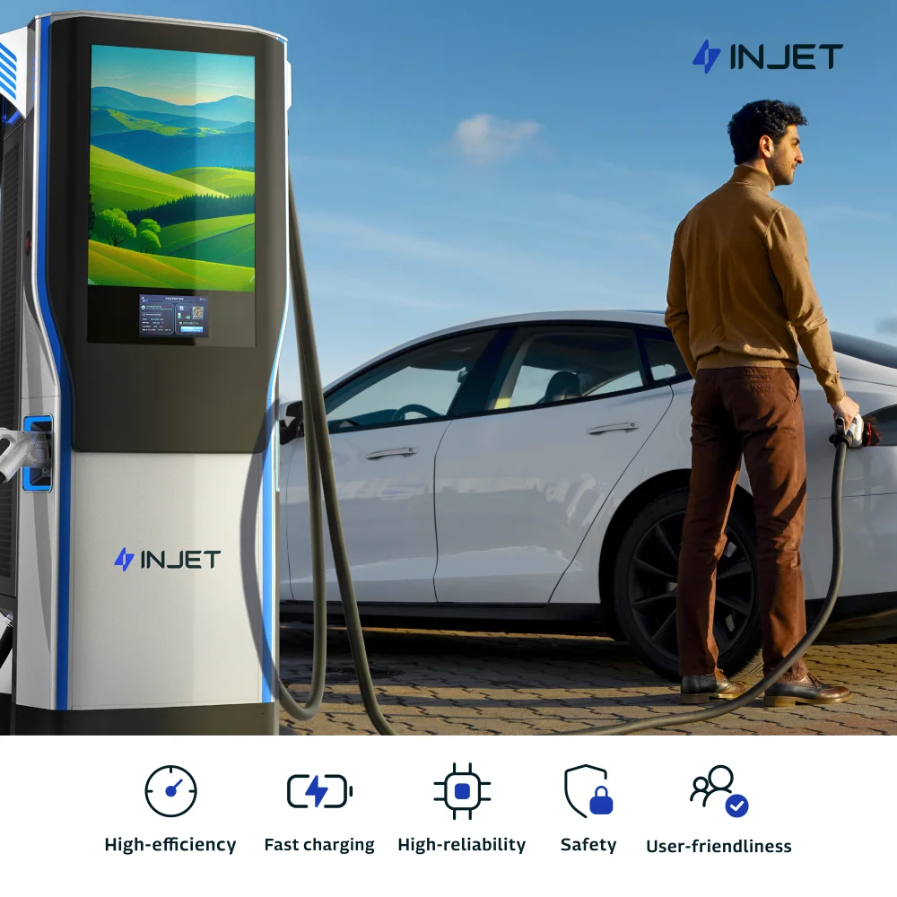 60kw-320kw Electric Vehicle Ev Dc Fast Commercial Charging Station Type ...