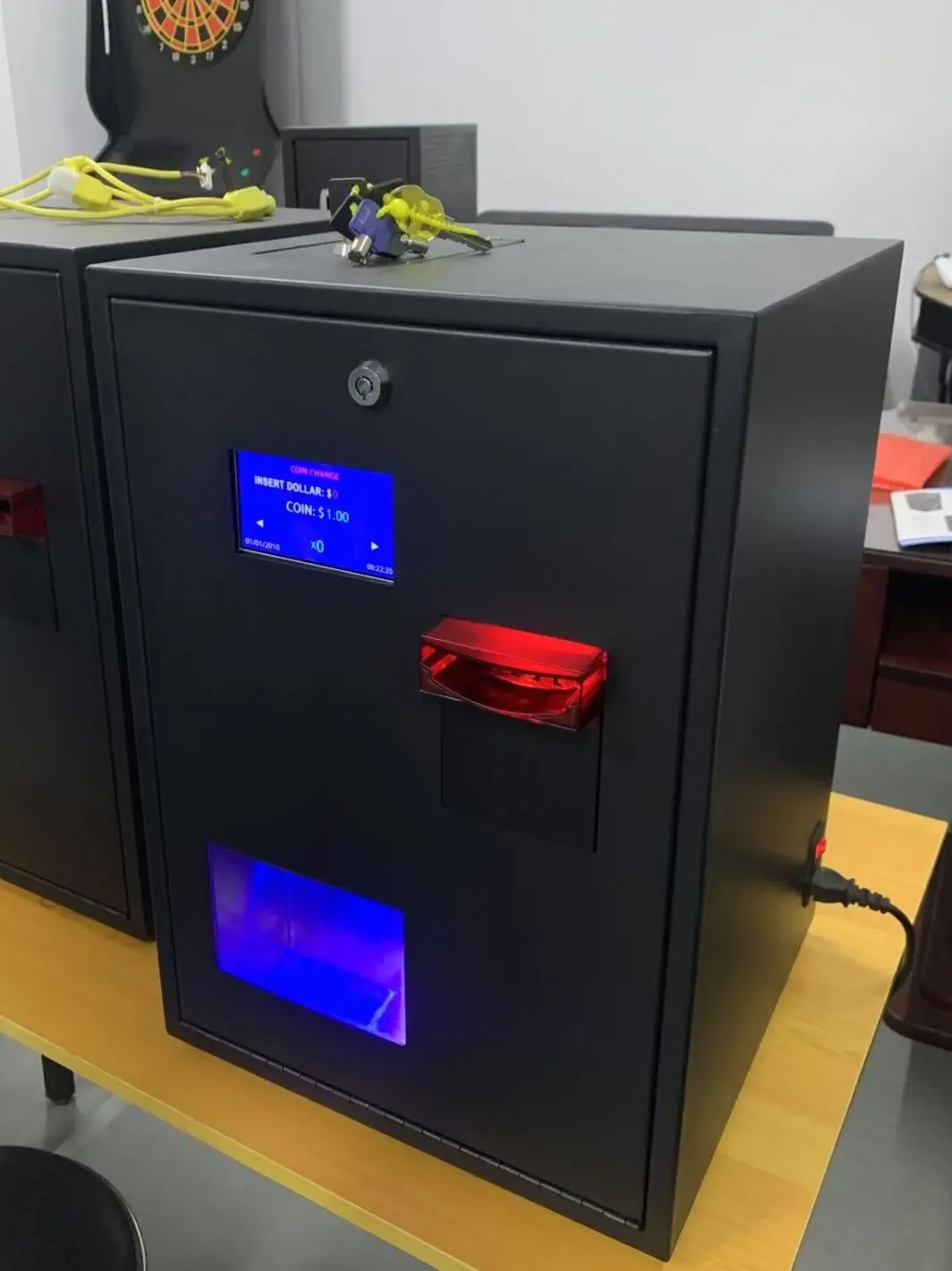 Quarter Dispenser Coin Change Machine Dollar Bill Changer Quarter ...