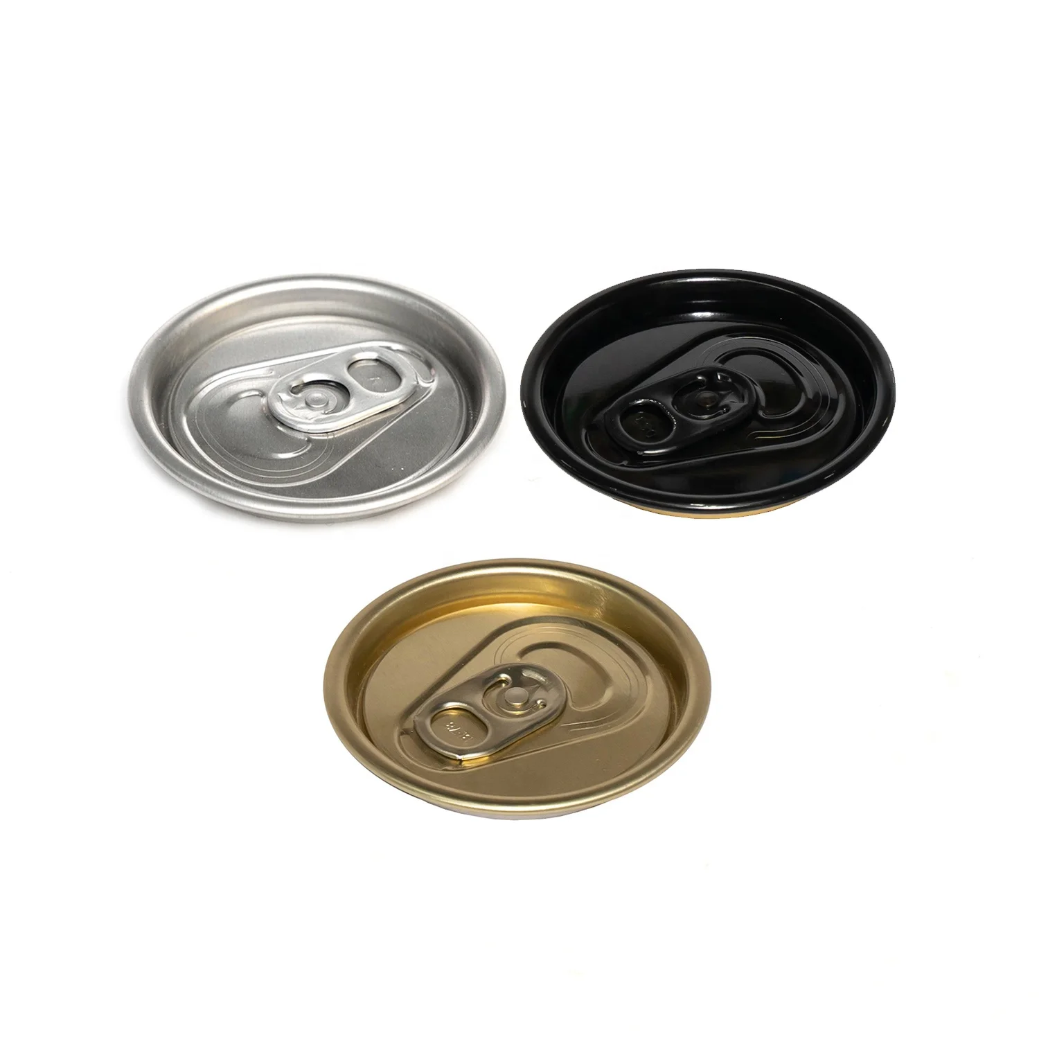 Custom Aluminum Easy Open Can Lid 200# 202# 209# Food Grade Can Ends ...