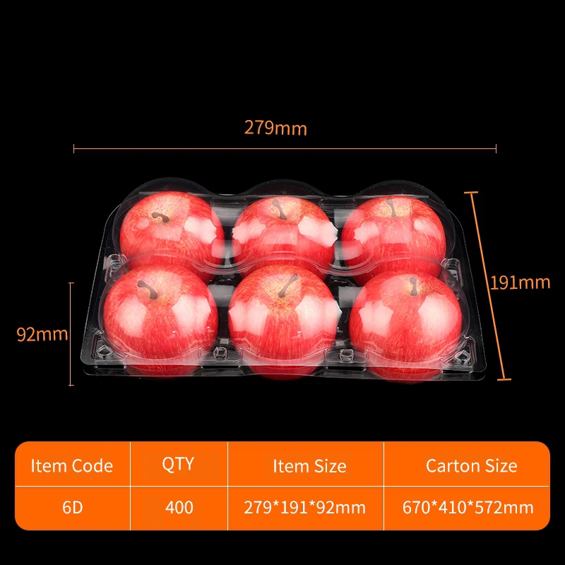 Clear Blueberry Box - Ideal for Strawberry Packaging