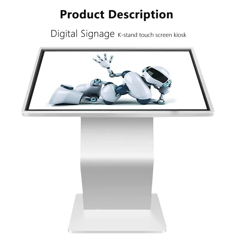 55 Inch Horizontal Advertising Machine And Self-service Query Machine ...