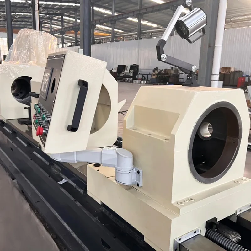 Cnc 2 Spindle Gun Drilling Deep Hole Drilling Machine Cnc Gun Drilling ...