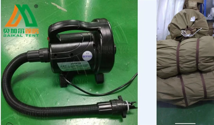 PVC Inflatable Pole Outdoor Camping Tent Transparent Window Tent for ...