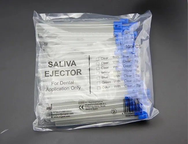 Disposable Medical Transparent Portable Dental Saliva Ejectors - Buy Medical Dental Saliva ...