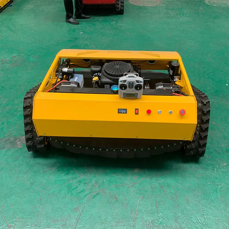 Electric Crawler Bush Cutter AI Robot Lawn Mower for Home Use