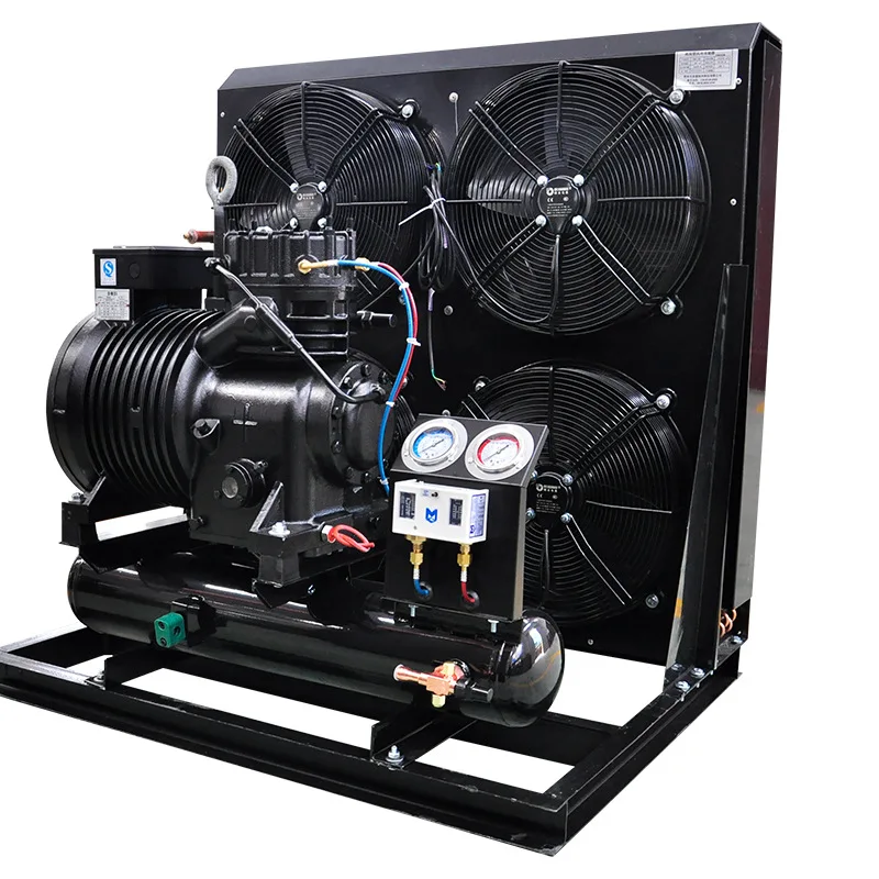 Low Temperature Semi-hermetic Compressor Condensing Units Cold Room ...