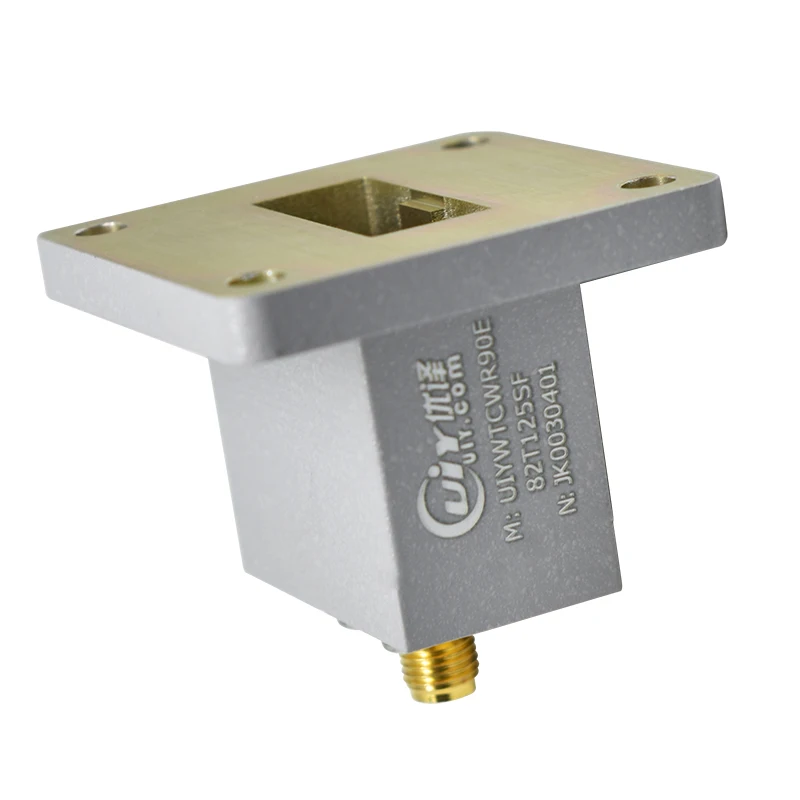 End Launch Wr90 Waveguide To Sma-female Coaxial Adaptor - Buy Wr90 ...
