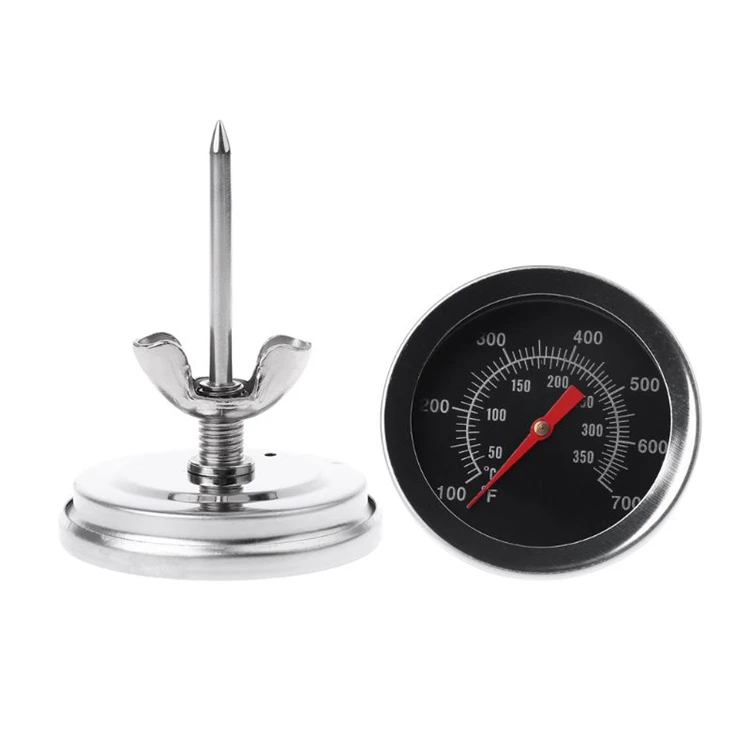 B4 4 100 To 700c Stainless Steel Bbq Smoker Grill Thermometer Gauge