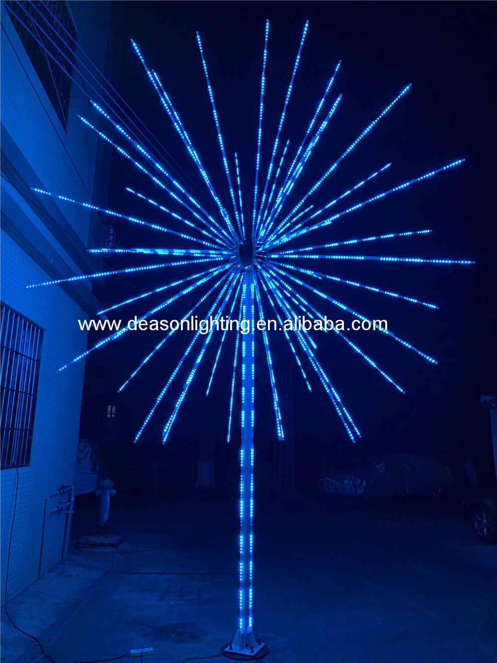 Giant LED Fireworks - Brilliant Outdoor Christmas Decorations