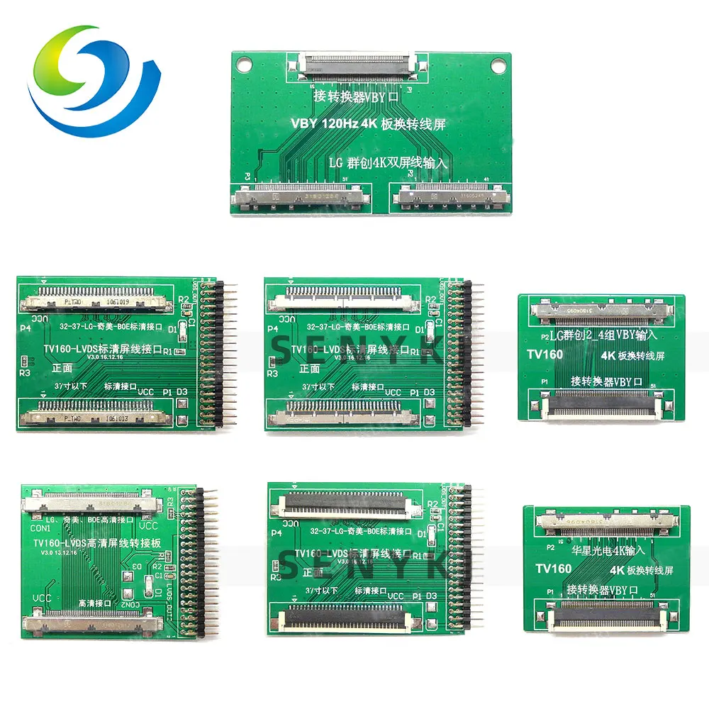 Tv160 Motherboard Converter 7 Inch 1024*600 Display Test Tool 7th ...