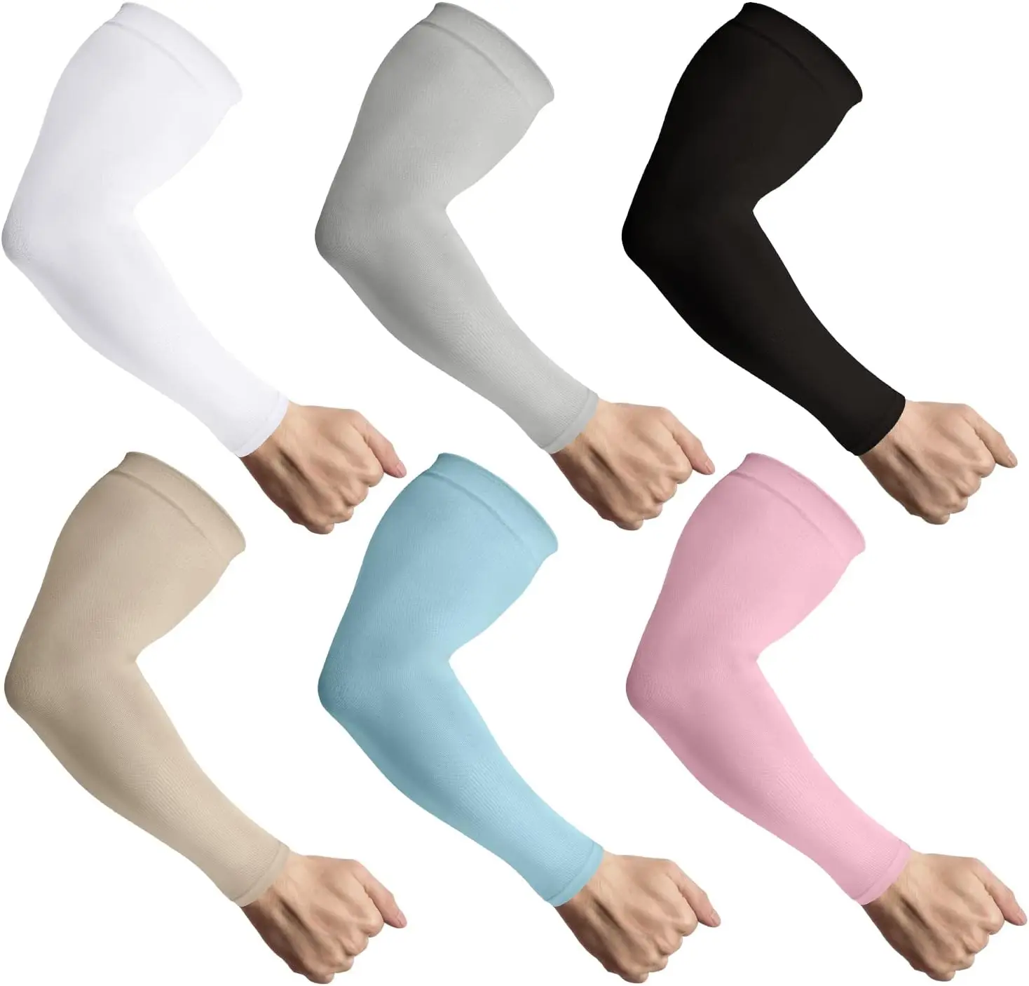 Unisex UV Arm Compression Sleeves - Perfect for Outdoor Sports