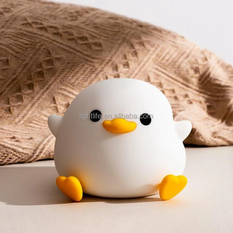 New Modern LED Table Kids Duck Lamp - USB Nightlight