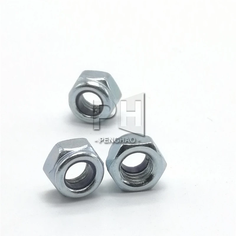 Din985 M2 M3 M4 M6 M8镀锌碳钢电镀黑色锌不锈钢304自锁螺母六角尼龙锁紧螺母 - Buy 坚果,家装,廉价坚果 Product on Alibaba.com