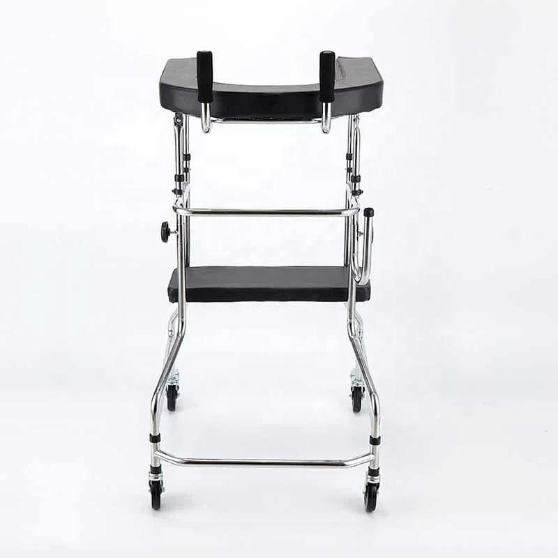 Walker for Hemiplegia - Lower Limb Training Aid with Wheels
