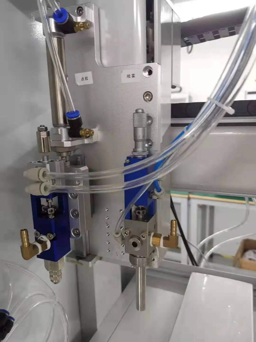 Desktop High Efficient Pcb Conformal Coating Spray Machine For Pcb ...