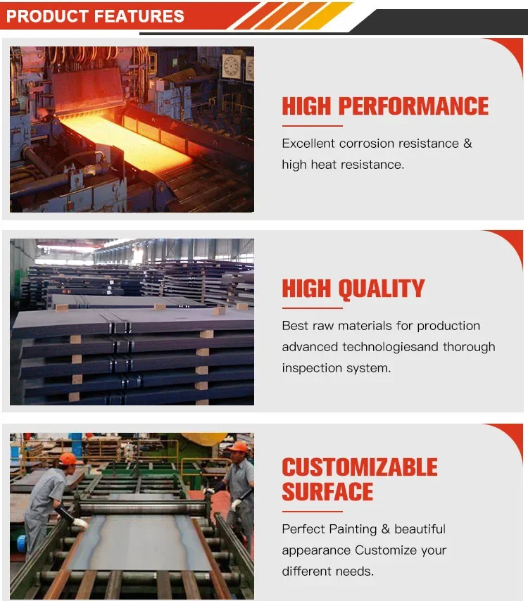 China Manufacture Hot Rolled Steel Sheet Q355B ASTM A36