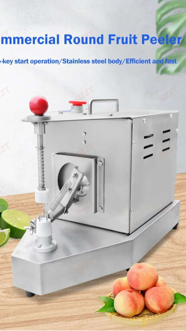 Commercial Small Easy Operation Automatic Fruit Peeler Lemon Orange ...