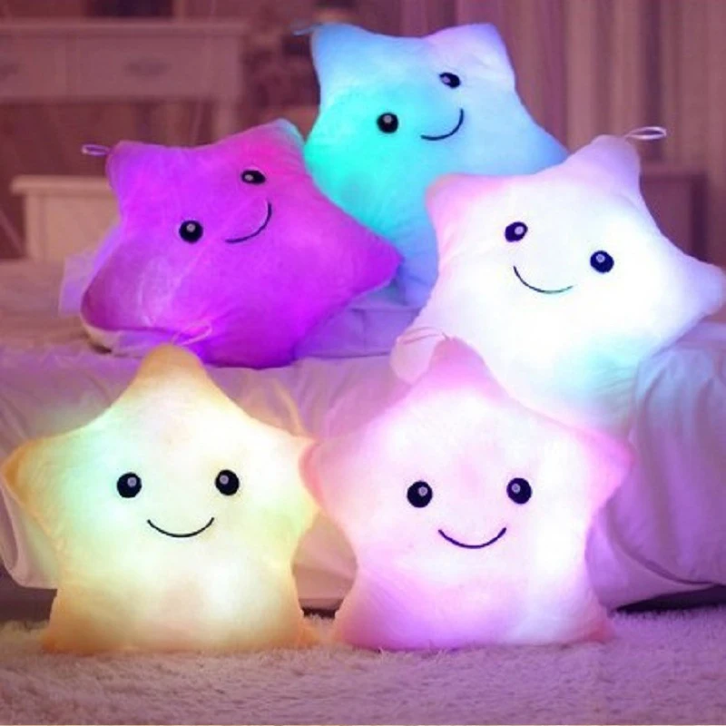 Free Sample Star Pillow Plush Toys - Cute & Luminescent