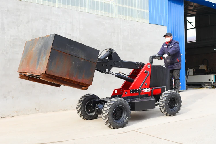 TAK Electric Off-Road Fork Truck Mini Boom Lift, 600-1500kg Capacity ...