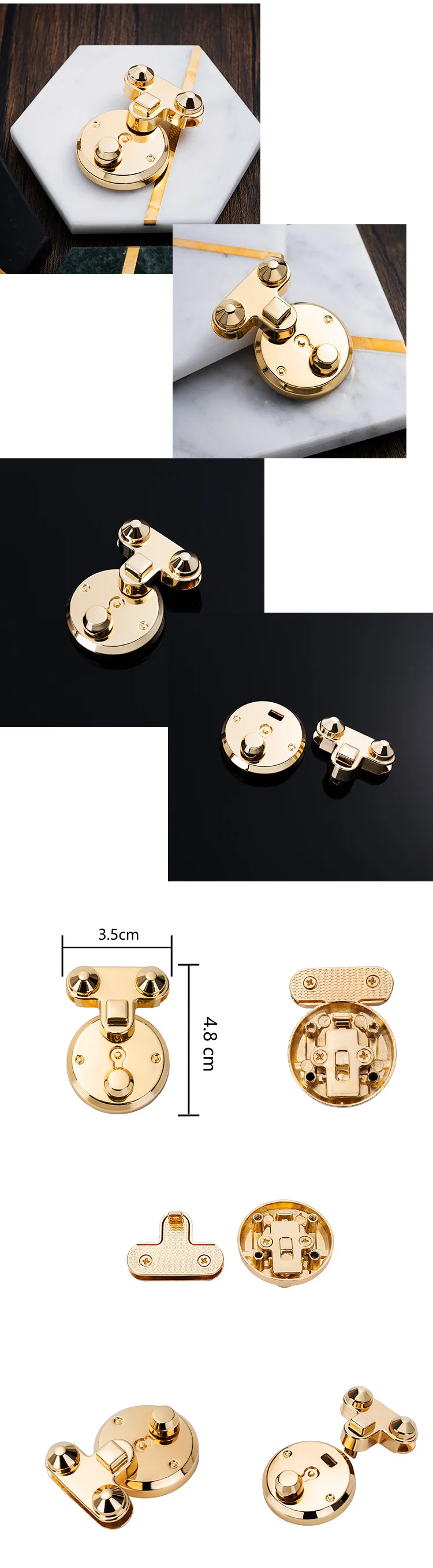 Secure Your Handbag with Custom Metal Lock Hardware