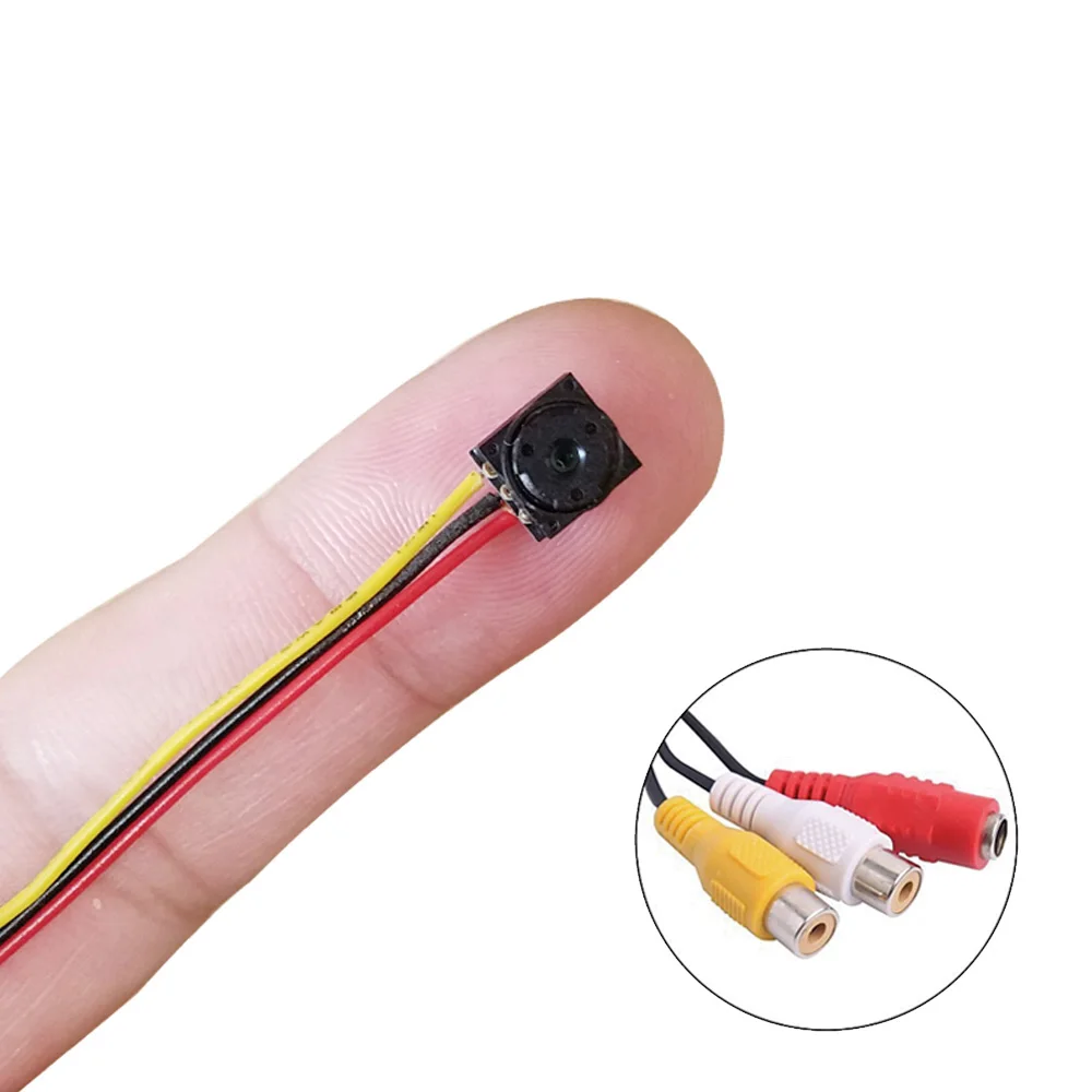 1000TVL Color Mini Micro Screw Pinhole Button Hidden Camera, 44% OFF