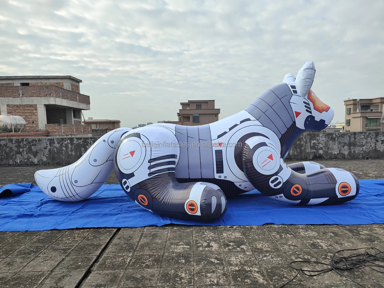 Beile Customized Quality New Inflatable Mecha Wolf for Sales