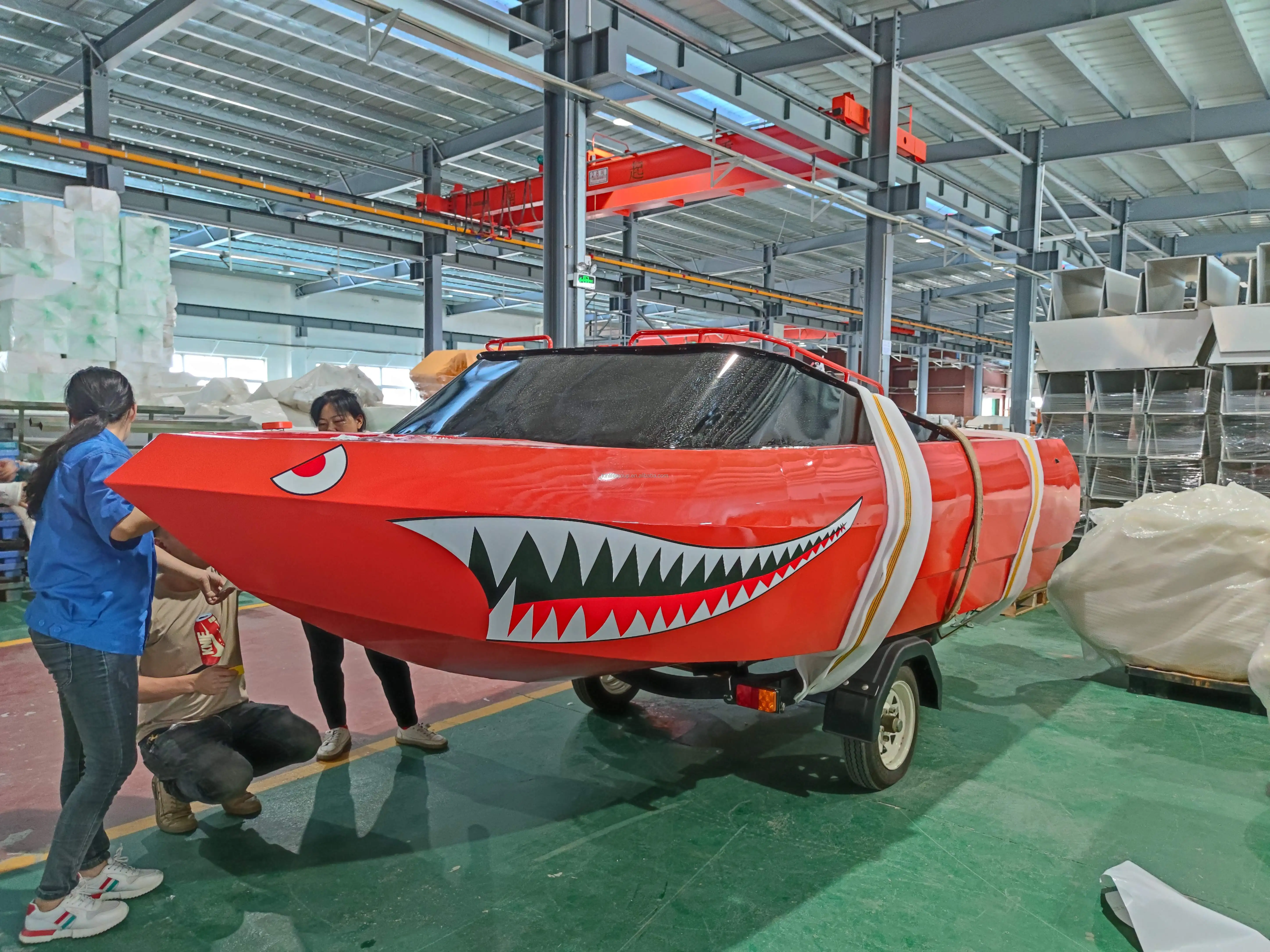 2022 High Performance Aluminum Jet Boat with Inboard Engine