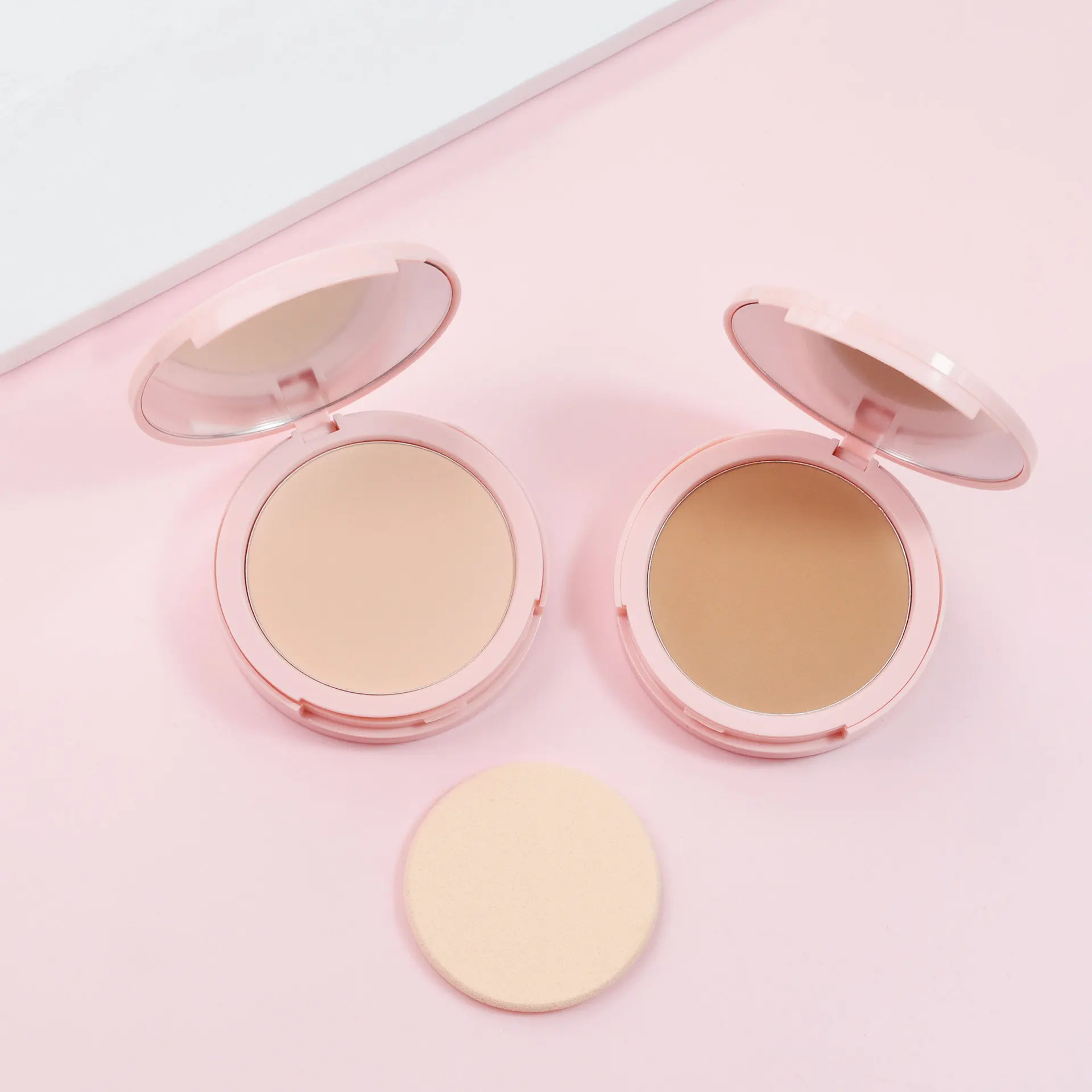 14 Colors Foundation Setting Powder Compact Face Pressed Powder ...