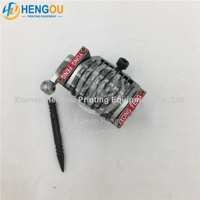 8 Digits 18.9 Numbering Machine Vertical Backward 0987654... Printing ...