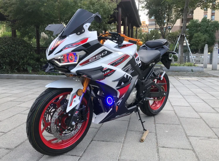 Modified Good Quality 250CC OIL COOLING R3 with Fog Lamp ABS Gas Racing ...