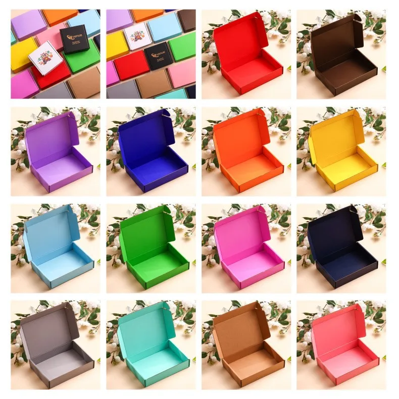 Luxury Custom Folding Corrugated Kraft Paper Carton Boxes