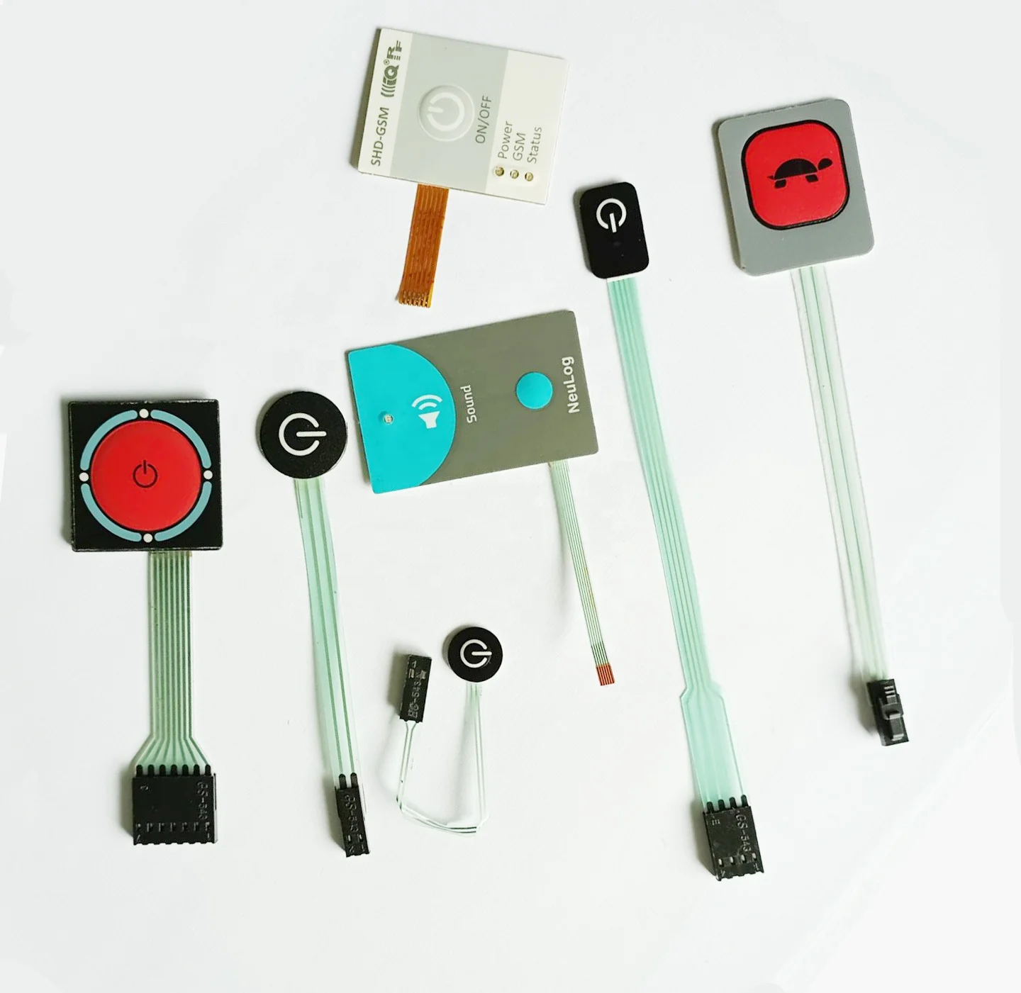 Customize any shape type one button on off Power control button ...