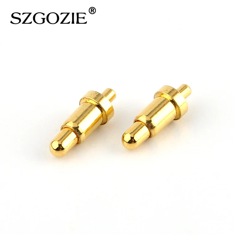 Dip Multi-pin Spring Loaded Contact 4 Pin Pogo Connector High Current 0 ...