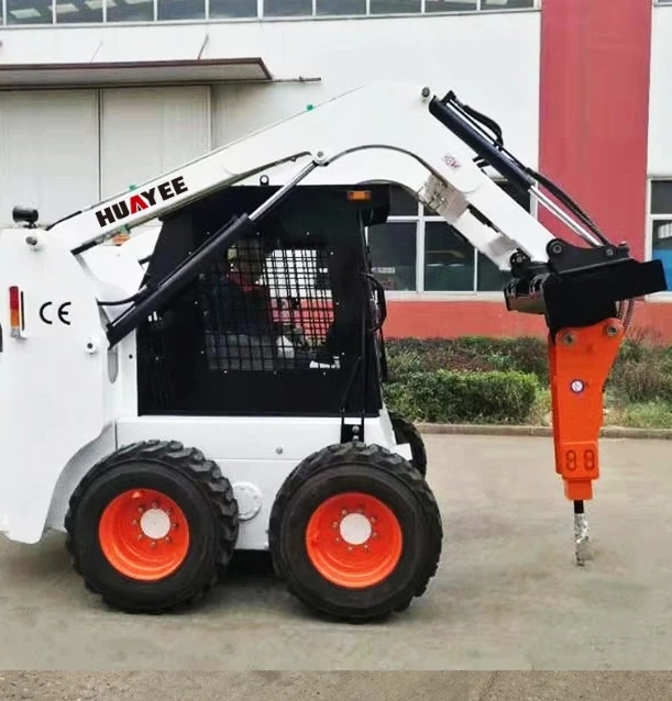 Alibaba.com: 4X4 Mini Track Skid Steer Loader, Wheel Loader with ...