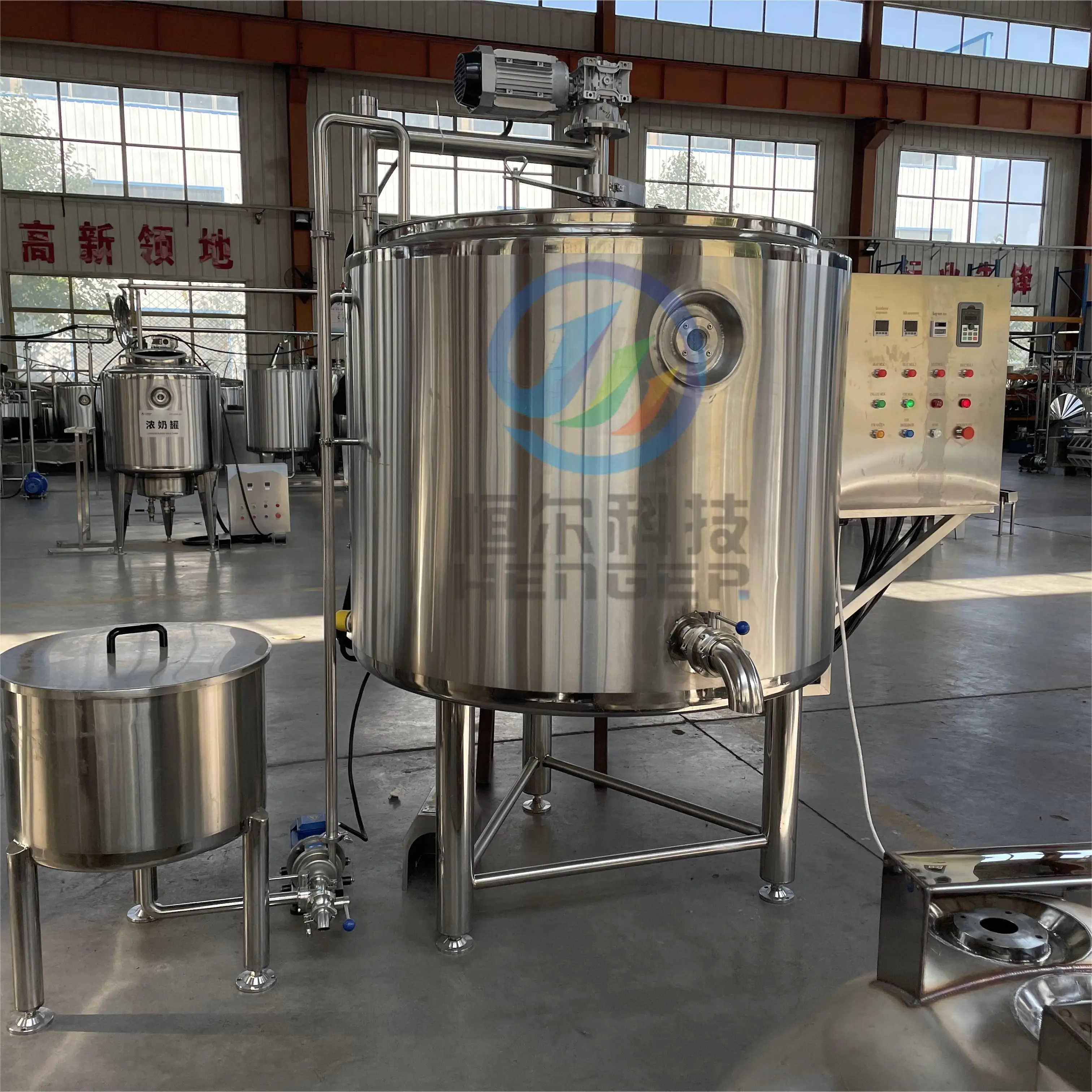 300l-500l Small Mozzarella Cheese Making Machine - Buy Mozzarella ...