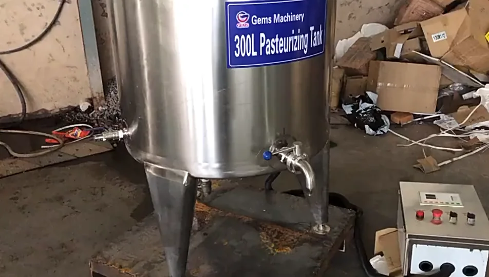 300l Batch Pasteurization Machine For Dairy Farm Milk - Buy Batch ...