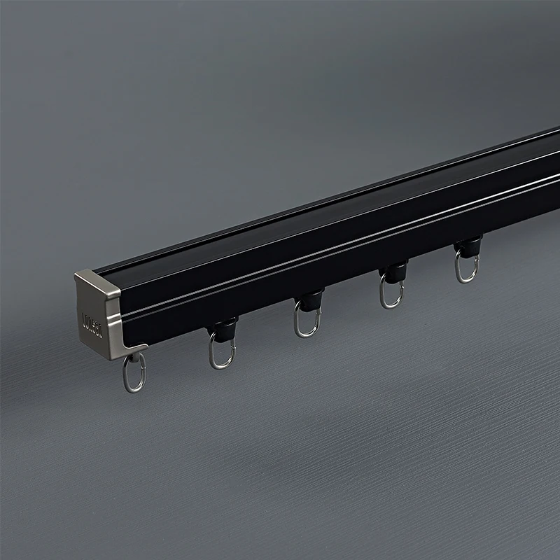 Curved Rail Bendable Curtain Track Metal Curtain Poles Tracks ...