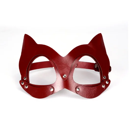 Masquerade Party Mask Role Play Christmas Face Mask Creative Leather ...