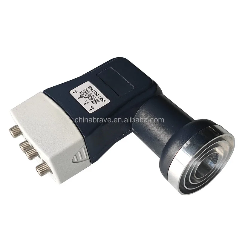 Quattro LNBF with Prime Focus Separated V/H 4 Outputs LNBF Satellite TV ...