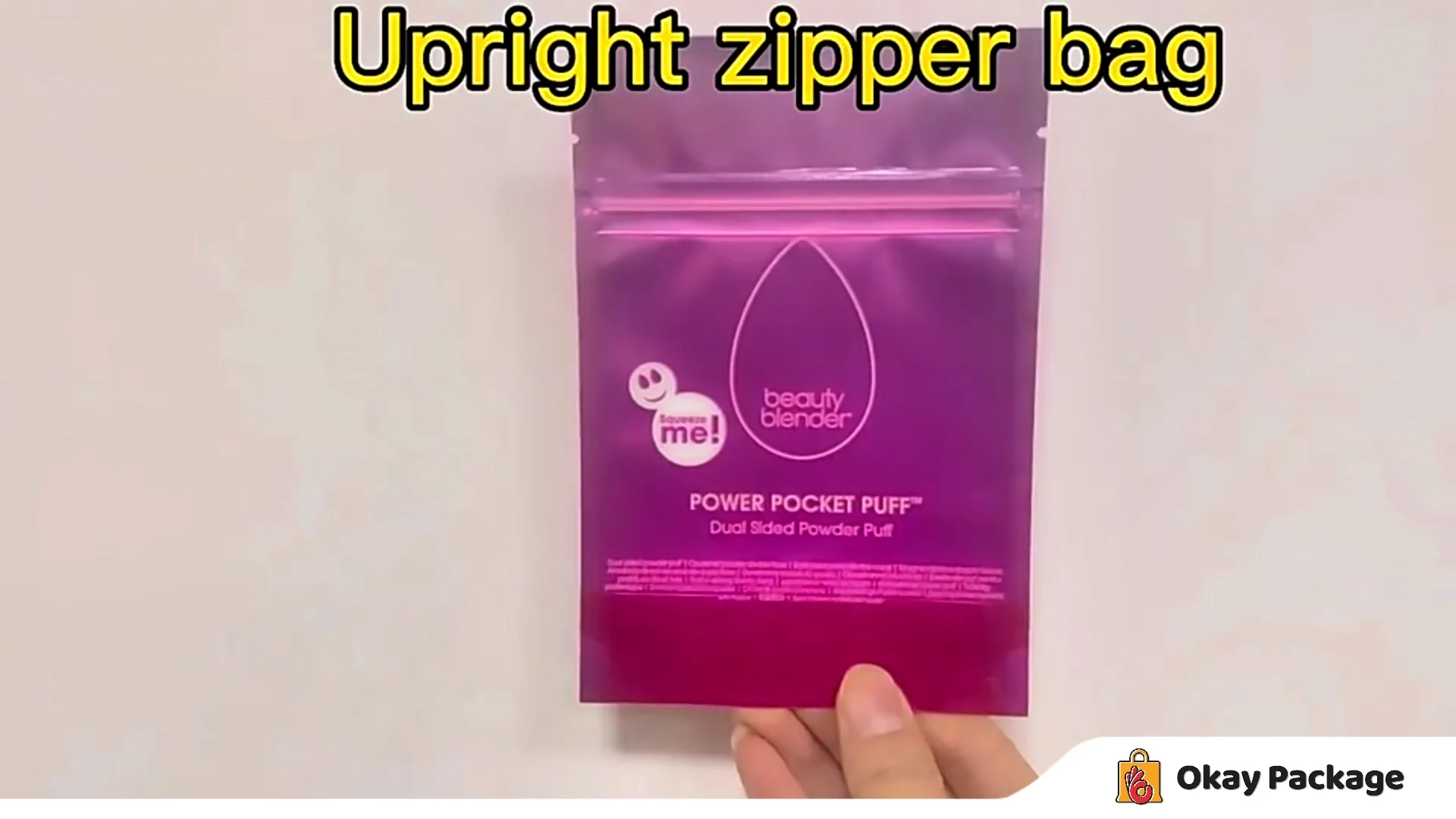 Custom Smell Proof Child Nut Matte Laminated Stand Up Reasealabel ...