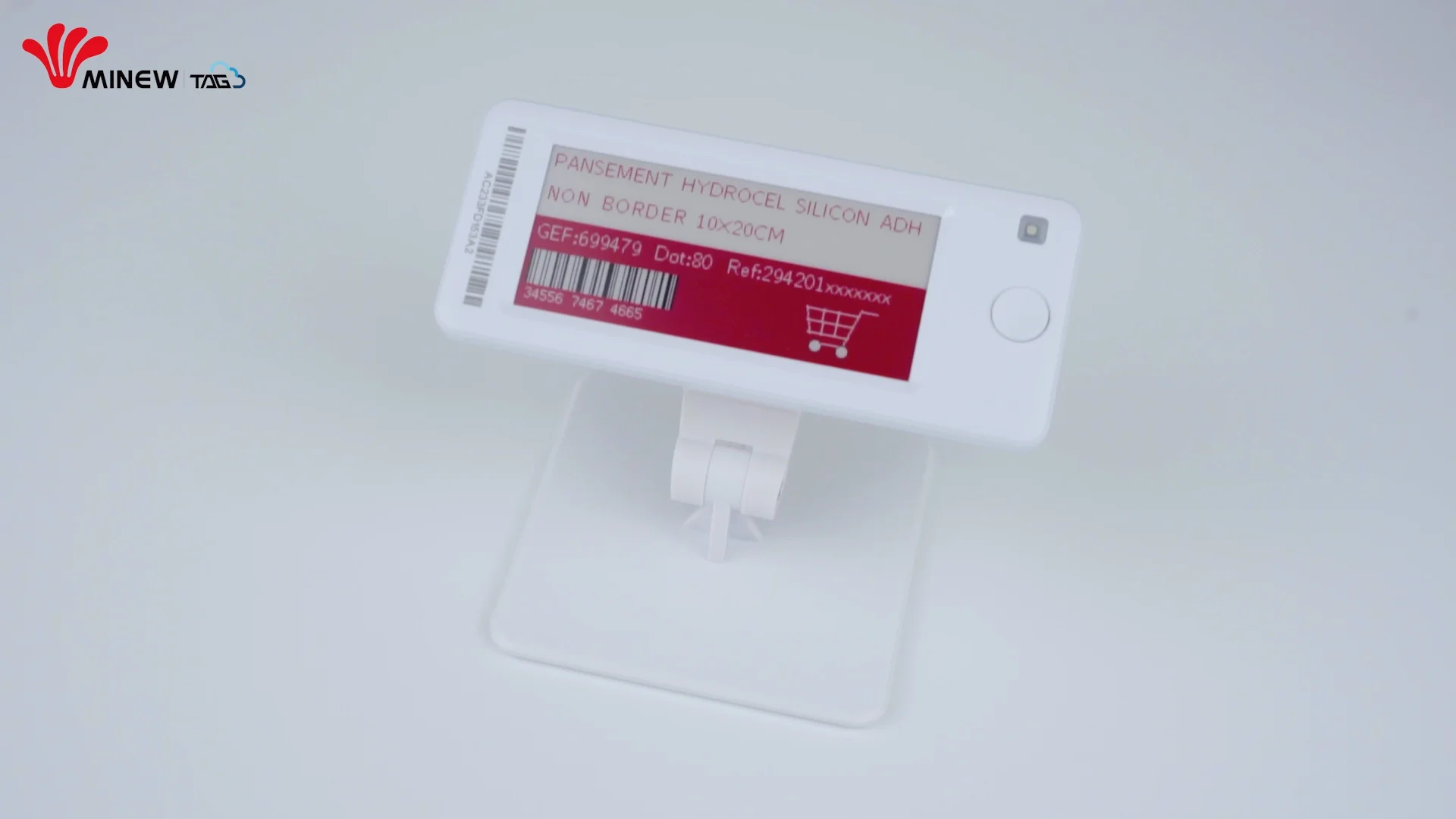 Minew Warehouse Goods Sps System Smart Eink Labels Bluetooth Electronic ...