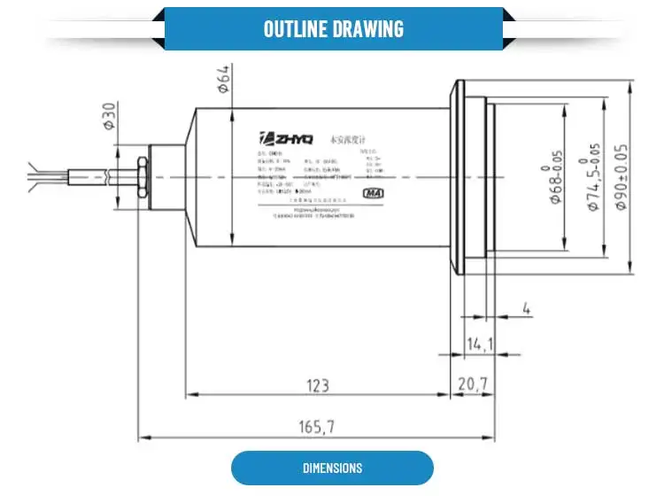 Rs485/4-20ma Intrinsically Safe Explosion-proof Online Concentration ...